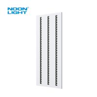 China CRI80 Energy Saving White Powder Painted Steel LED Grid Light Panel 160LM/W 40W 60W for sale