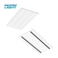 China LED Grid Light 40W 60W 6400lm 9600lm CRI80 90 95 Commercial White Powder Coated Steel for sale