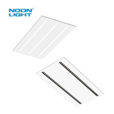China LED Grid Light 40W 60W 6400lm 9600lm CRI80 90 95 Commercial White Powder Coated Steel for sale