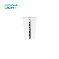 China 20W 40W LED Panel Grid Light 5000LM 120-347VAC CRI 80 Powder Coated Steel for sale