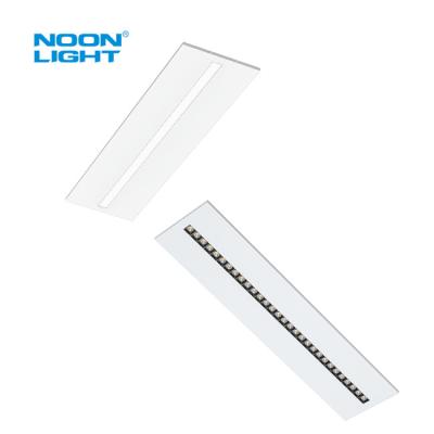 China Office LED Ceiling Grid Light 2500LM 5000LM Three CCT Options White Powder Coated Steel for sale