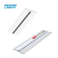 China Customizable CCT LED Grid Light 20-60W 125-160Lm/W White Powder Coated Steel 120-277VAC for sale