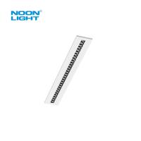 China Brighter White Powder Steel LED Grid Light 5000LM 125LM/W 40W 120-277VAC for sale