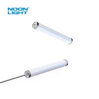 China 30W Max DLC Listed Tunable Jelly Jar LED Vapor Tight Light with Frosted Lens IP65 for sale