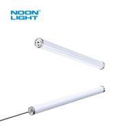 China IP65 LED Vapor Tight Light with Motion Sensor 100-277VAC 120° Viewing Angle for sale