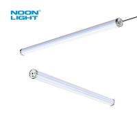 China 160Lm/W LED Vapor Tight Light Fixture 60W Frosted Lens IP65 for sale