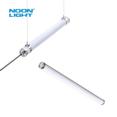China LED Vapor Tight Fixture 40W 6400LM IP65 Dimmable 4CCT Tunable for Farm Warehouse for sale