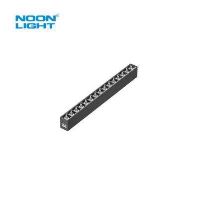 China 3750LM LED Trunking Linear Luminaire 30W 125LPW Adjustable Beam Angle 30-90 Degree for sale