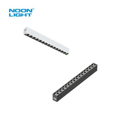 China Aluminum LED Linear Trunking Light 3125LM 160LM/W Max Efficiency Dimmable 120-277VAC for sale