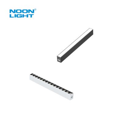 China Aluminum Acrylic Iron PS Lens LED Modular Trunking Lighting System 125LM/W 25W for sale