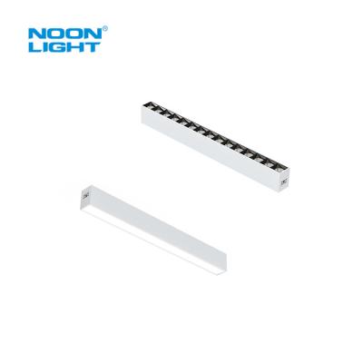 China LED Modular Trunking Lighting System 120-277VAC 125lm/W 160lm/W Aluminum Acrylic Lens for sale