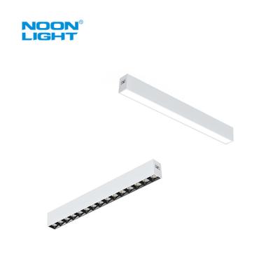China Aluminum Acrylic Lens LED Trunking Linear Luminaire 120-277VAC 160LM/W 4000K for sale