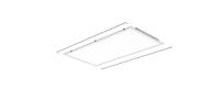 China 2x4 FT 40W IP65 Recessed LED Panel Light 5000lm CCT Tunable Dimmable Troffer for sale