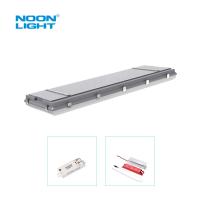 China DLC Certified 4 Foot LED Vapor Tight Fixture Linkable Multiple Switch for sale