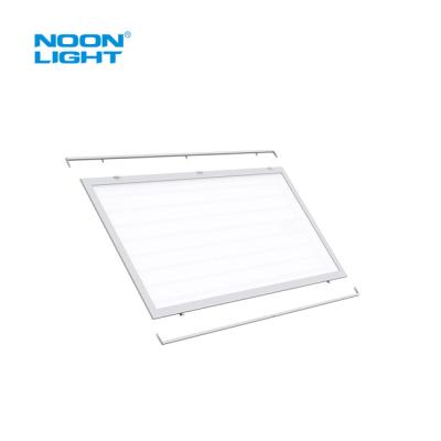 China 2x4 LED Drop Ceiling Light Panel 40W 5000LM Dimmable Troffer for Office Grid Ceiling for sale