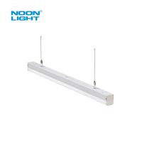 China 4FT LED Linear Strip Light 40W Tunable CCT Suspended Fixture 130LM/W DLC for sale