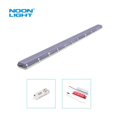 China Dimmable 8FT LED Vapor Tight Fixture 130LM/W 4000K with Motion Sensor and Emergency Backup for sale