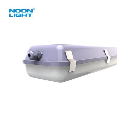 China 5200lm 0-10V Dimmable LED Vapor Tight Fixture 4ft 40W Selectable CCT for Parking Lot for sale