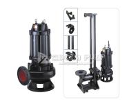 China QW Submersible Sludge Sewage Pump 500mm Caliber 315KW Motor 2650m³/h Flow Rate for sale