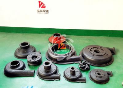China Rubber Liner Slurry Pump Wet Parts - Natural Rubber R26/R55/R33 for -40°C to 75°C Temperature Range for sale