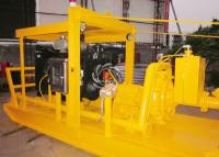 China Floating Pontoon Set Mining Dewatering Slurry Pump with Vactronic Auto-Prime System and 24-Hour Fuel Capacity for sale