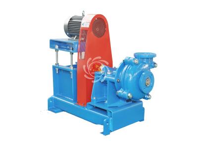 China ZH 1.5x1B Heavy Duty Slurry Pump - 15 kW Power, 14 mm Solid Handling, 28.8 m³/h Capacity for Mining and Industrial Applications for sale