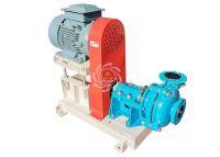 China ZHR 1.5x1B Rubber-Lined Slurry Pump with -40°C to 75°C Temperature Range for Corrosive Applications for sale