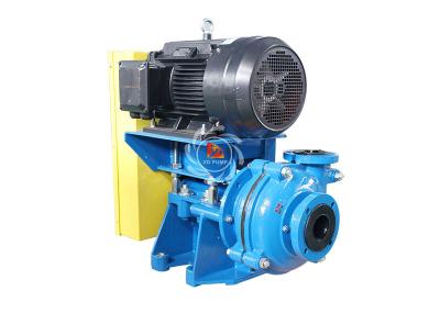 China 3X2C Rubber Slurry Pump for Gold Mine Concentration -40°C to 75°C Temperature Range with 8 Discharge Positions for sale