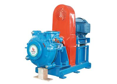 China 6/4D-ZHR Rubber Lined Slurry Pump for Mining -40°C to 75°C Temperature Range with 2-8 Vane Impeller Options for sale