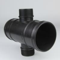 China Polypropylene Irrigation Pipe Tee Drip Double Wire Four Way Agricultural for sale