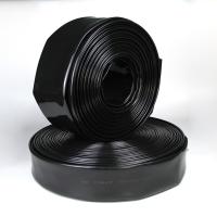 China Compact Design Lay Flat Discharge Hose Polyethylene Black Chemical Resistant for sale