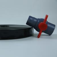 China Folding Size 140mm Rain Spray Pipe Compact Size Layflat Irrigation Hose for sale