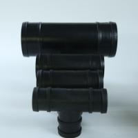 China Eco Friendly Irrigation Pipe Tee Water Saving 1 Inch Pipe T Connector for sale