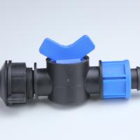 China Agriculture Drip Irrigation Valve OEM Drip Tape Shut Off Valve for sale