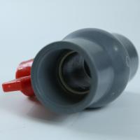 China OEM PVC True Union Ball Valve Agricultural Twin Filament 1 Inch Pvc Valve for sale