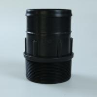 China Corrosion Resistant Drip Line Hose Connector Irrigation Joint Black for sale