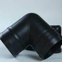 China Polypropylene PE Pipe Elbow UV Resistant PE Female Elbow Lightweight for sale