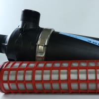 China UV Resistant Drip Irrigation Water Filter T-Type With High Water Pressure for sale