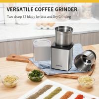 China Electric USB Rechargeable Coffee Grinder , Stainless Steel Wet And Dry Grinder for sale