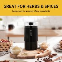 China 150W Commercial Electric Coffee Grinder 60g Capacity , 304 Stainless Steel Spice Grinder for sale