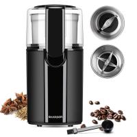 China Easy Clean Detachable Home Electric Coffee Grinder Removable Cup Stainless Steel CG628B for sale