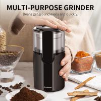 China Automatic Commercial Electric Coffee Grinder Custom 70g Capacity ETL for sale