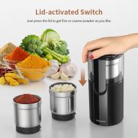 China Medium Powder Coffee Mill Grinder Garlic Removable 2 Cups 200W Home Coffee Machines for sale