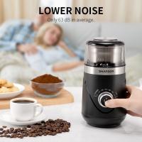 China 70g SS304 Coffee Maker Espresso Machine Battery Operated Coffee Grinder With Safty Lock for sale