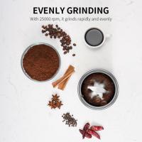 China Detachable Cup Spice Grinder Machine Nuts Grains Black Easy Operation  ETL for sale
