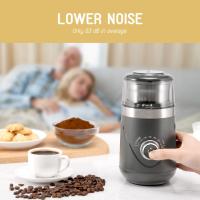 China SS Blade Electric Coffee Grinder Mill , 150W Mini Coffee Bean Grinder for sale