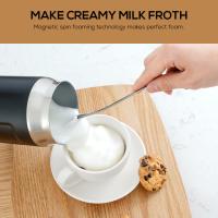 China 3-In-1 Detachable Electric Espresso Milk Frother Cold Or Hot Milk Foam for sale
