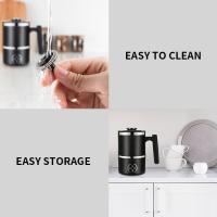 China SS304 Steam Milk Coffee Machine Detachable Power Cord Coffee Foam Machine for sale