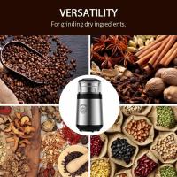 China Herbs Grains Kitchen Espresso Machine Push-lid Stainless Steel Electric Grinding Machine GS for sale