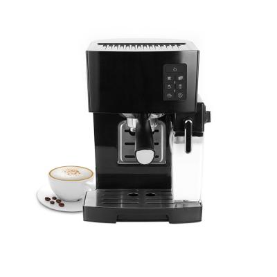 China 1240W Automatic Milk Frother Coffee Machine Double Semi Automatic Espresso Machine for sale